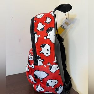 Bioworld | Bags | Peanuts Snoopy Red Mini Backpack X8x45 | Poshmark